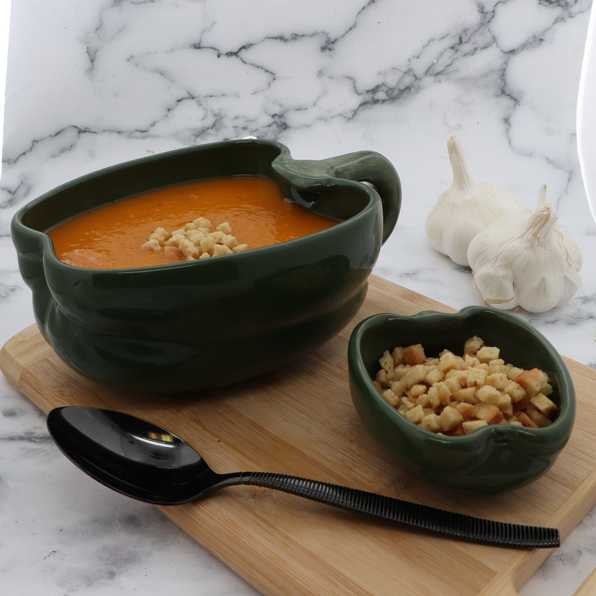Ceramic Bell Pepper Condiment Bowl